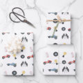 Indianapolis Race Car Racetrack Two Fast First Lap Wrapping Paper ...