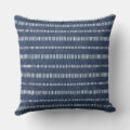 Indigo Blue Throw Pillow | Zazzle