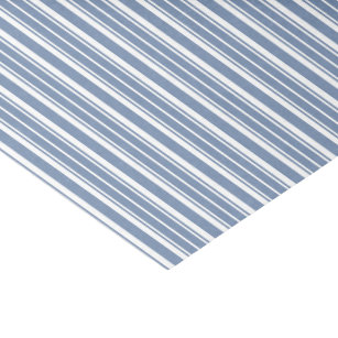 Blue And White Stripes Craft Tissue Paper | Zazzle