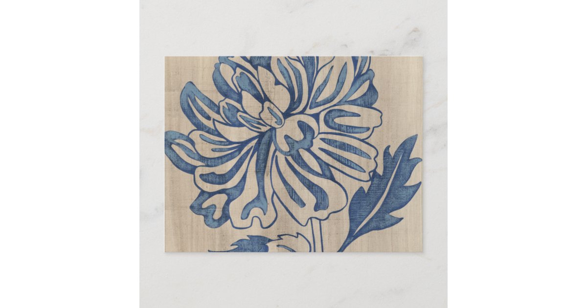 Indigo Mum Postcard | Zazzle