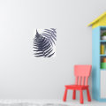 Indigo Navy Blue Tree Fern Print Pattern | Zazzle