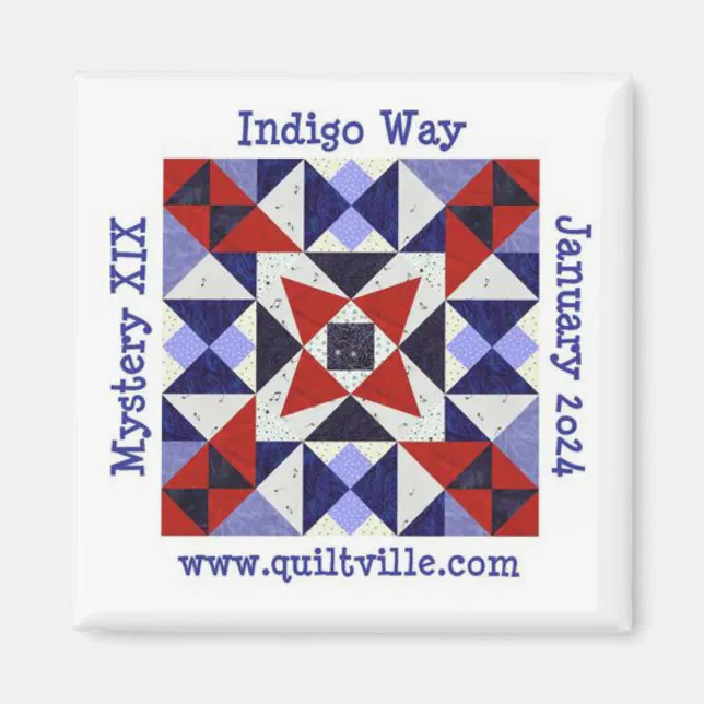 Indigo Way magnet | Zazzle