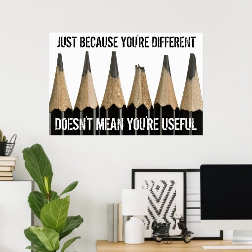INDIVIDUALITY POSTER | Zazzle