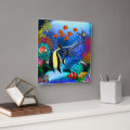 Indo Pacific Coral Reef Fish Wall Clock | Zazzle