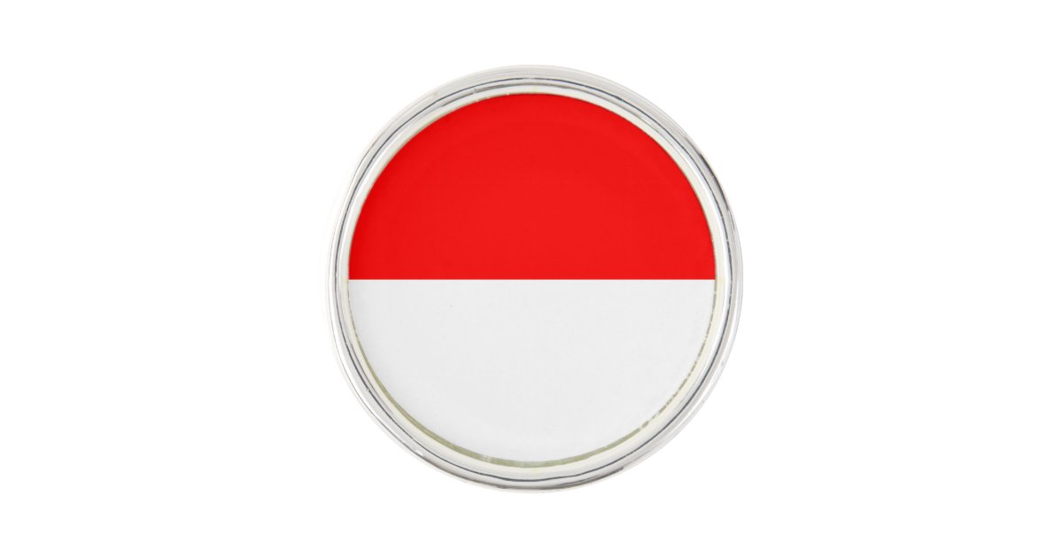 Indonesia Flag Lapel Pin | Zazzle