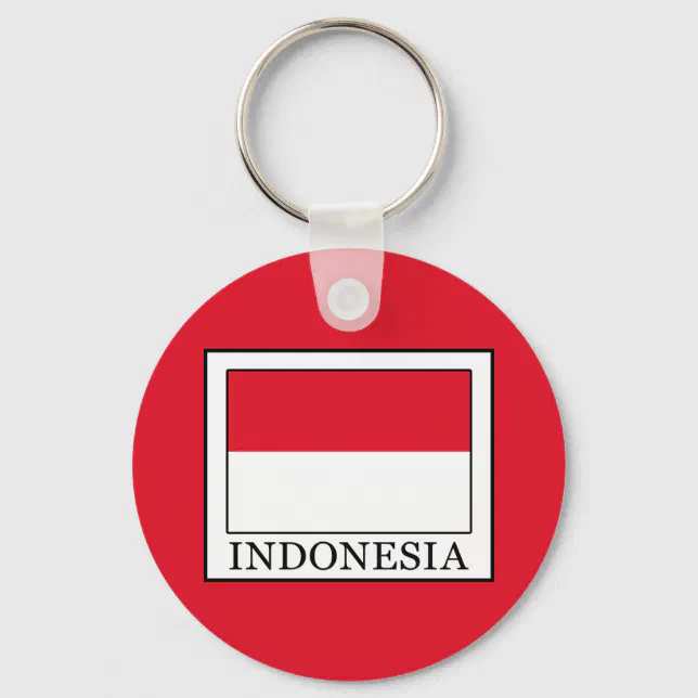 Indonesia Keychain | Zazzle