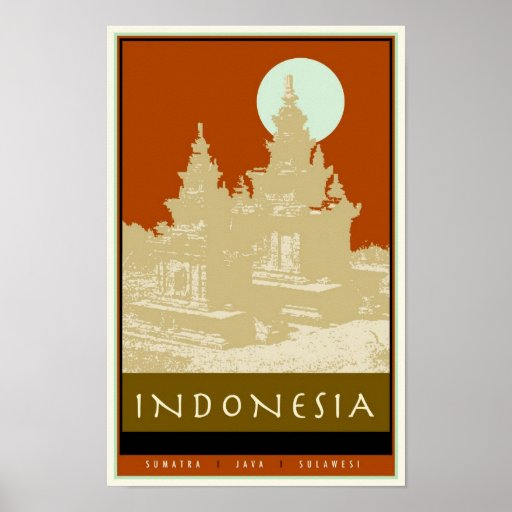 Indonesia Poster | Zazzle