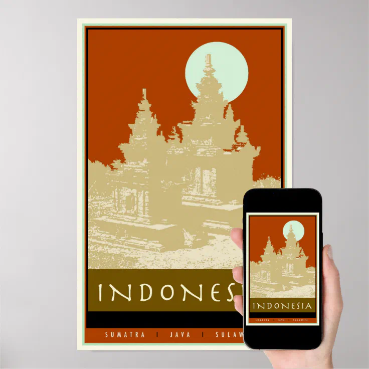 Indonesia Poster | Zazzle