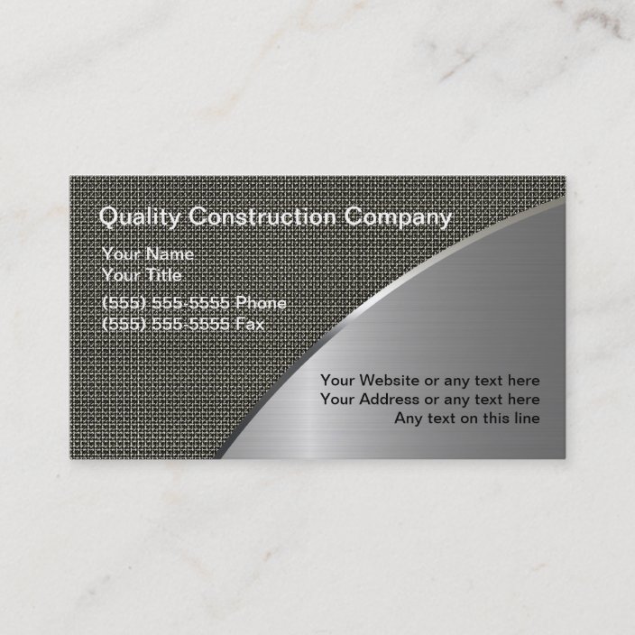 Industrial Business Cards | Zazzle.com