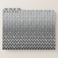 Industrial Steel Design File Folder | Zazzle