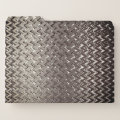 Industrial Steel Design File Folder | Zazzle