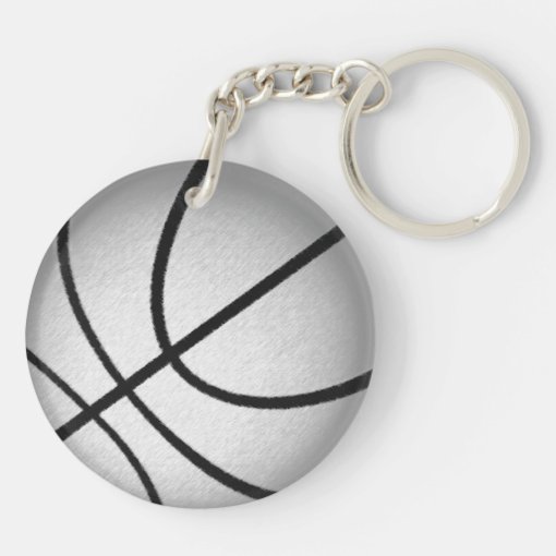 Inexpensive Personalised Basketball Keyrings | Zazzle