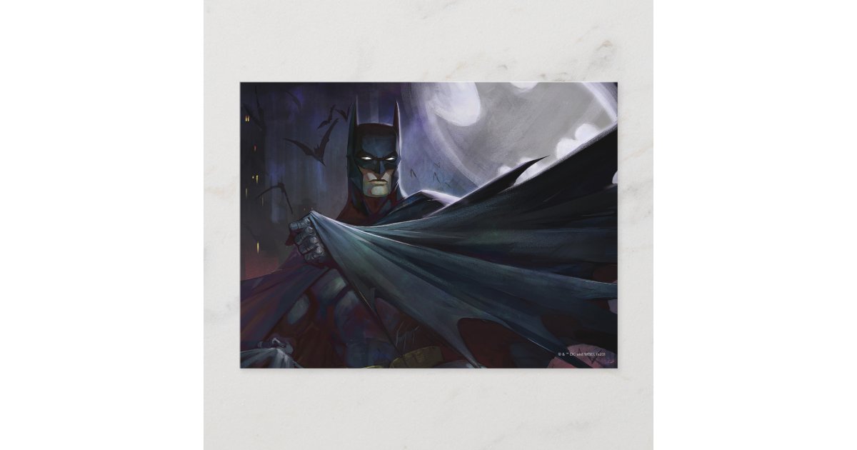 Infinite Crisis Batman Illustration Postcard | Zazzle