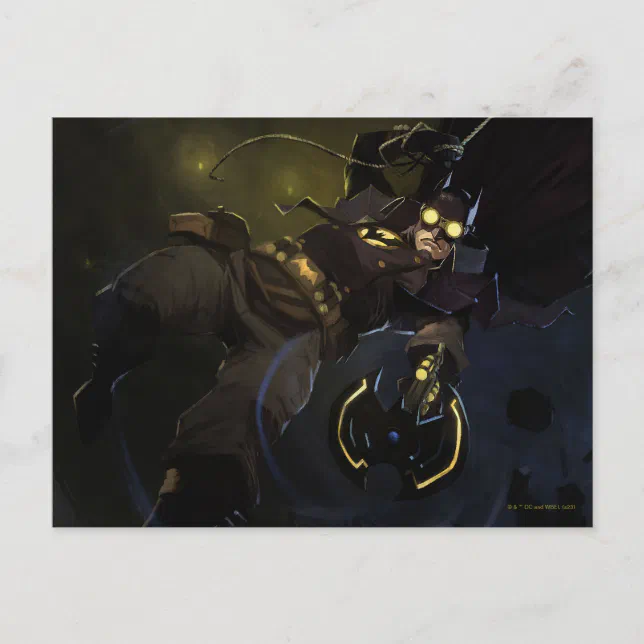 Infinite Crisis Gaslight Batman Illustration Postcard | Zazzle