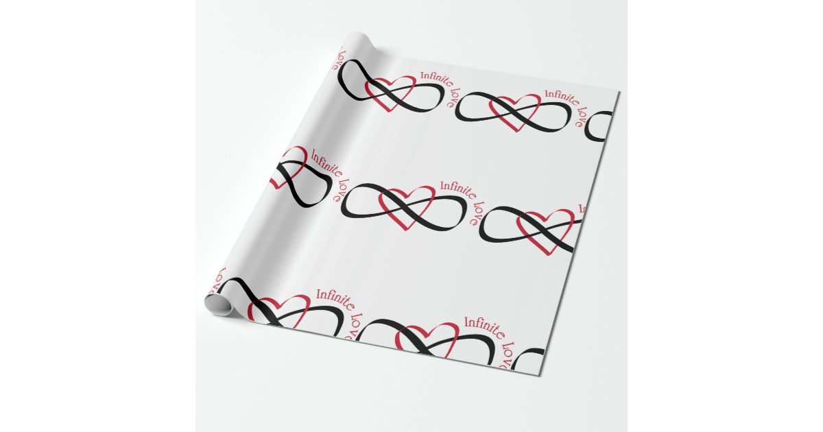 Infinite Love Wrapping Paper | Zazzle