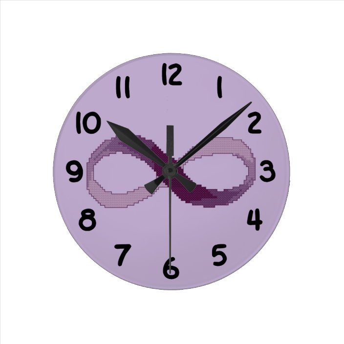 Infinity Clock | Zazzle.com