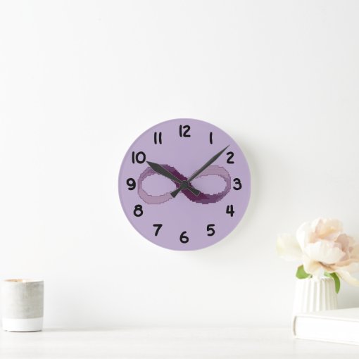 Infinity Clock | Zazzle
