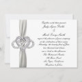 Infinity Heart Wedding Invitation | Zazzle