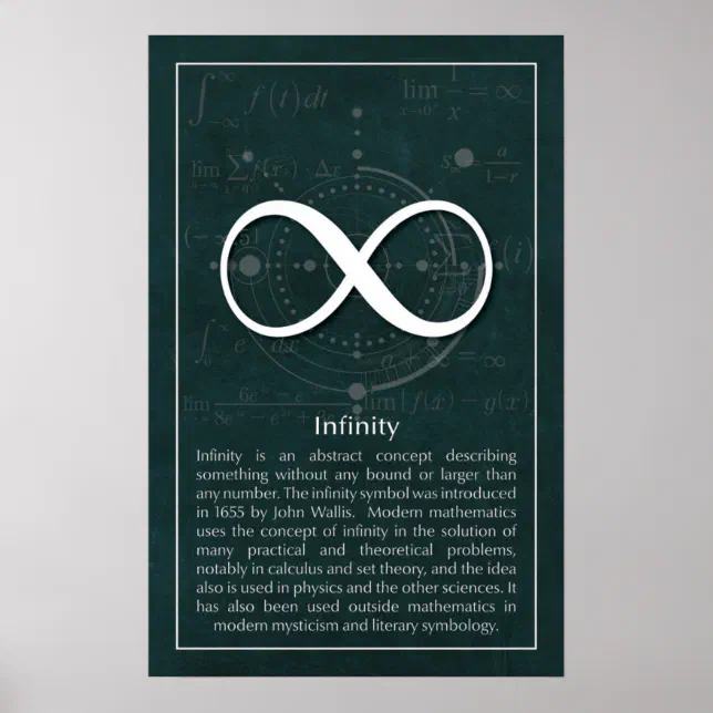 Infinity Poster | Zazzle