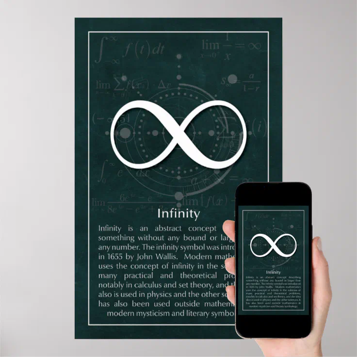 Infinity Poster | Zazzle