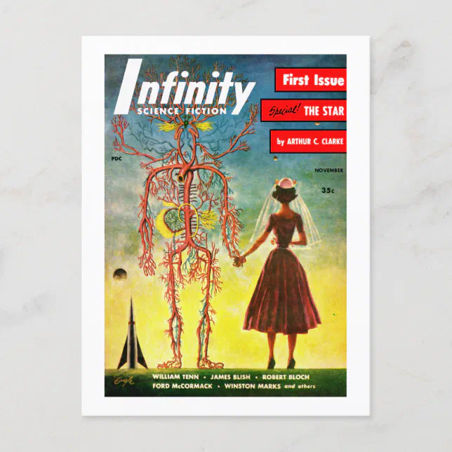 Infinity Science Fiction (Nov, 1951) Postcard | Zazzle
