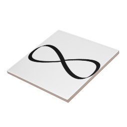Infinity Sign Ceramic Tile | Zazzle
