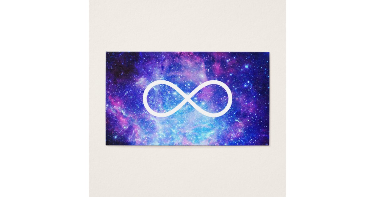 Infinity symbol nebula | Zazzle
