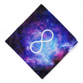 Infinity symbol nebula bandana | Zazzle