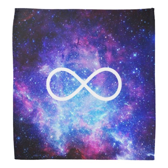 Infinity symbol nebula bandana | Zazzle.com