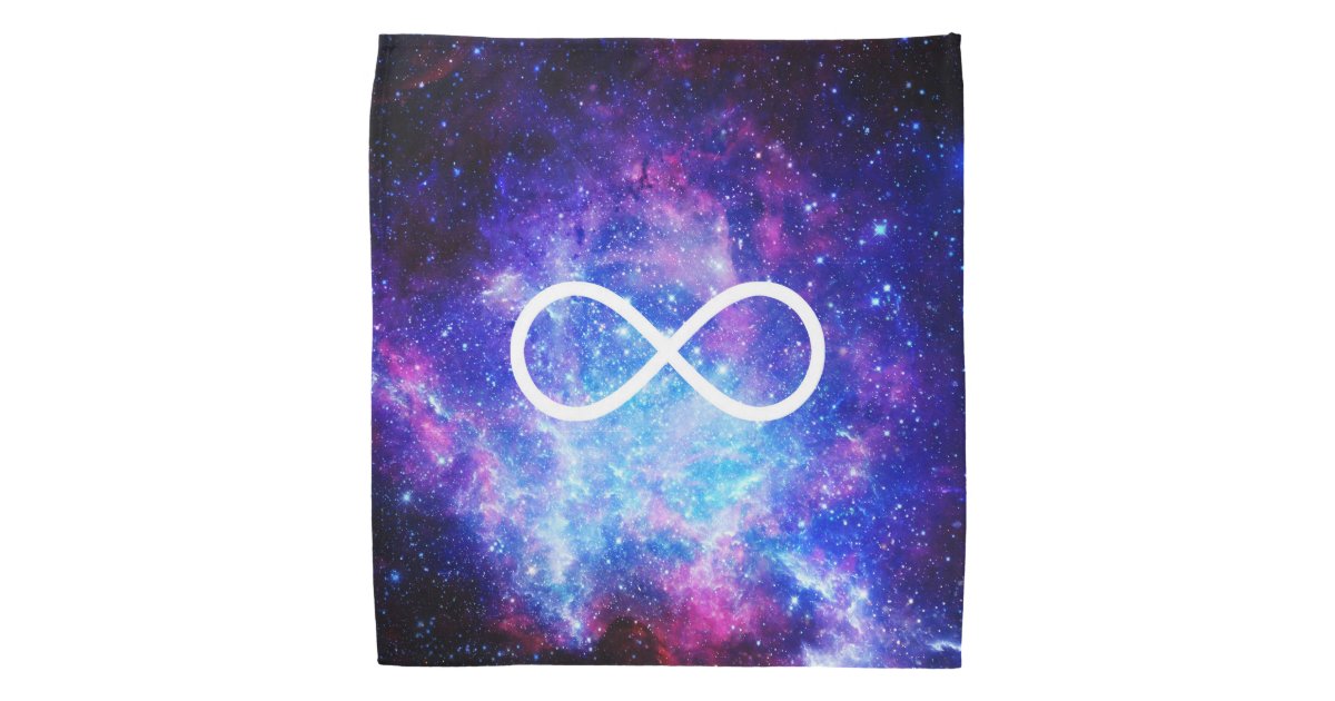 Infinity symbol nebula bandana | Zazzle.com