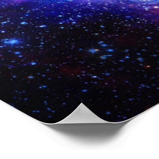 Infinity symbol nebula poster | Zazzle