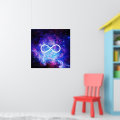 Infinity symbol nebula poster | Zazzle