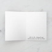 Infinity Symbol Sign Infinite Love Wedding Thanks Thank You Card | Zazzle