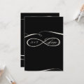 Infinity Symbol Sign Infinite Love Weddings Scroll Invitation | Zazzle