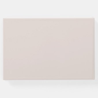 Infinity Symbol White Blush Pink Elegant Wedding Guest Book | Zazzle