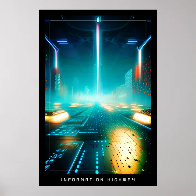 Information Highway Poster | Zazzle