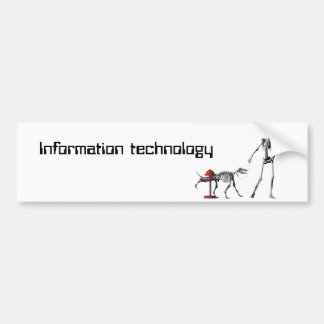 Information Technology Bumper Stickers - Car Stickers | Zazzle