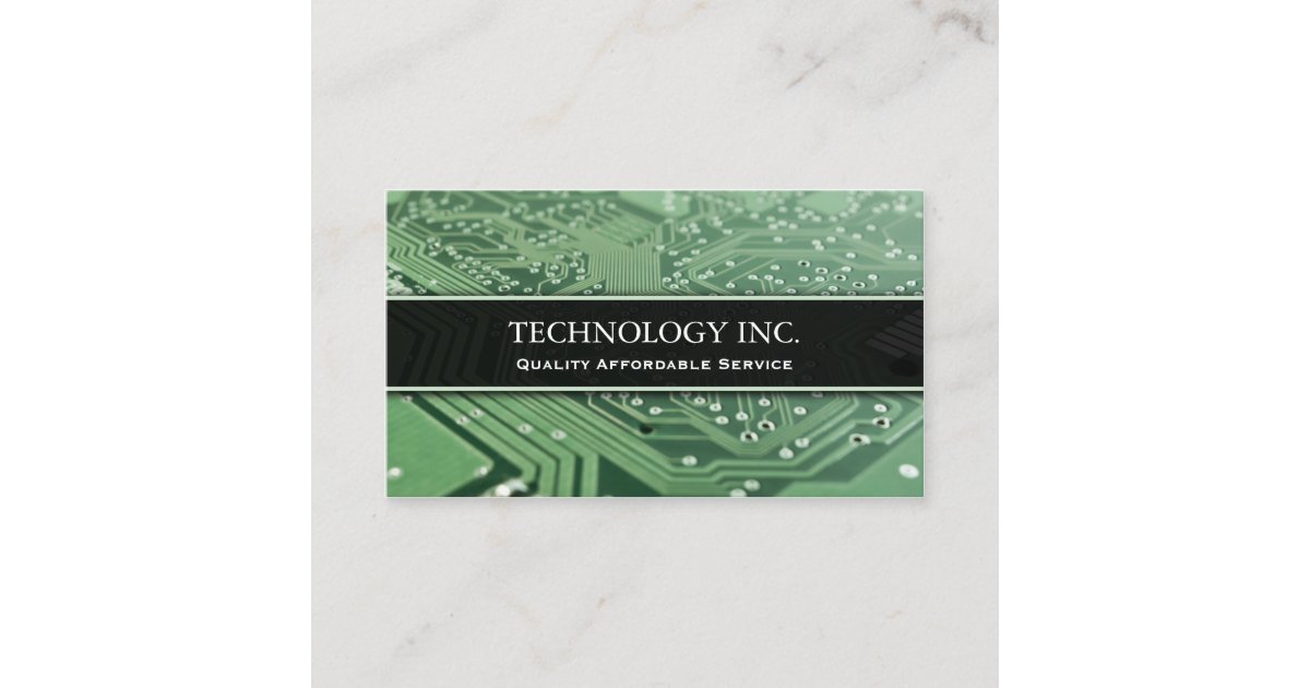 Information Technology (IT) Services Business Card | Zazzle