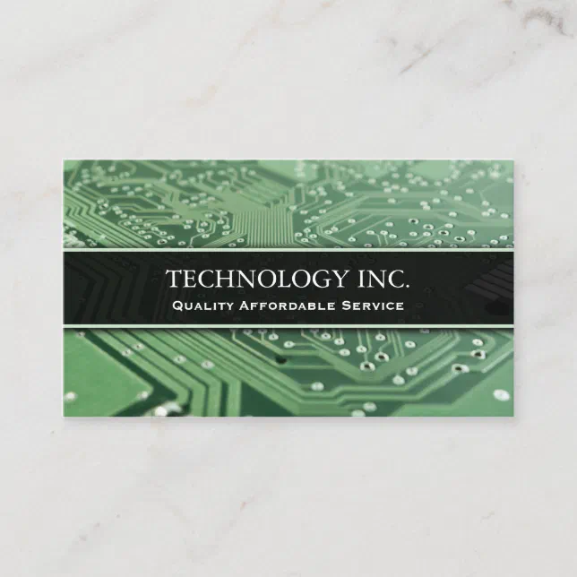 Information Technology (IT) Services Business Card | Zazzle