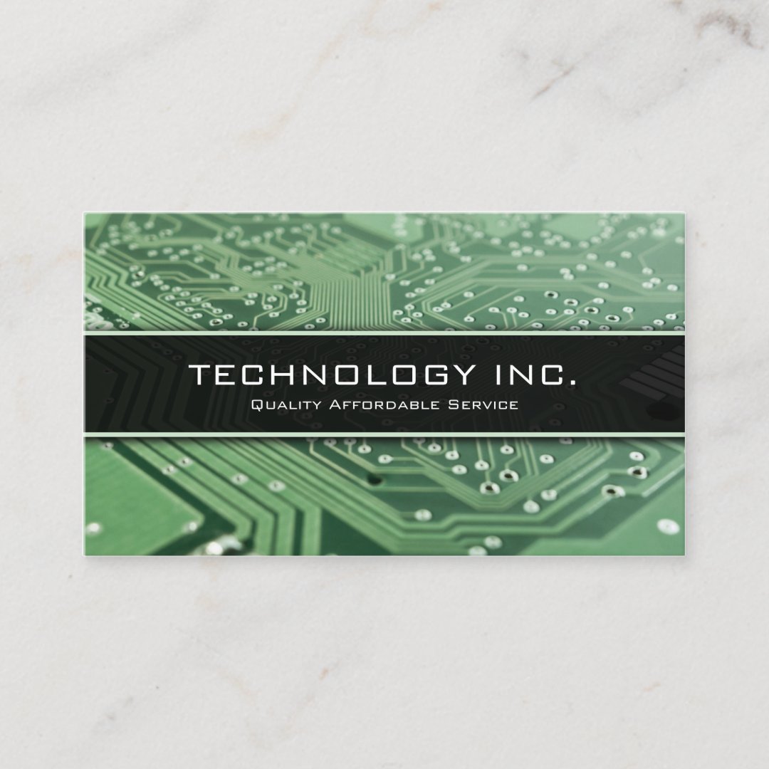 Information Technology (IT) Services Business Card | Zazzle