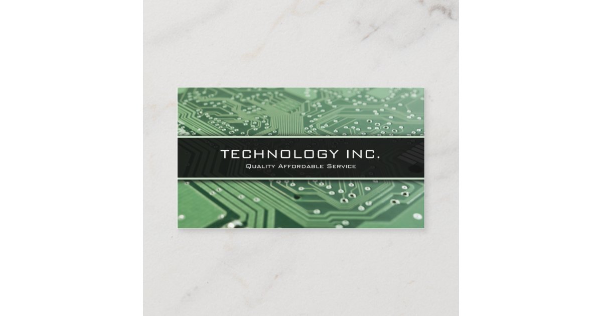 Information Technology (IT) Services Business Card | Zazzle