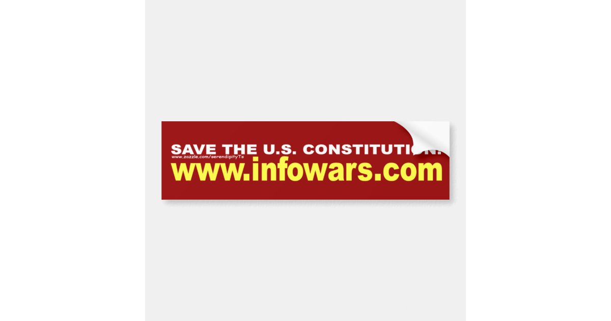 Infowars Bumper Sticker | Zazzle