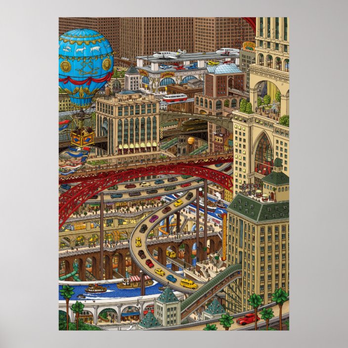 INFRASTRUCTURE POSTER | Zazzle.com