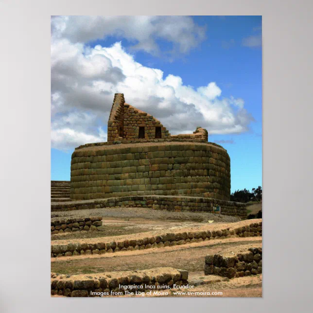 Ingapirca Inca ruins, Ecuador Poster | Zazzle