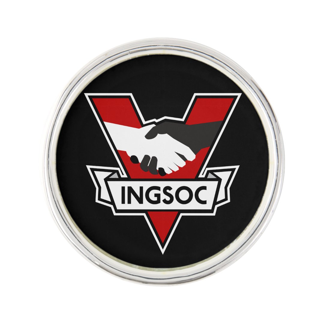 INGSOC 1984 Lapel Pin | Zazzle