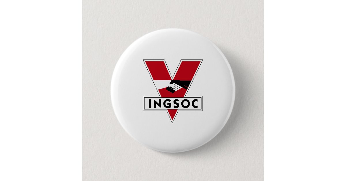 INGSOC Logo Pinback Button | Zazzle