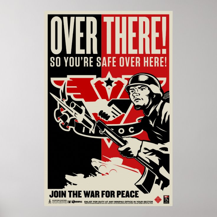 INGSOC Over There Poster | Zazzle