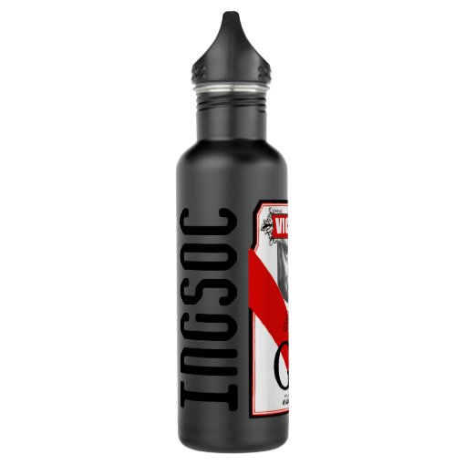 Ingsoc's Victory Gin Water Bottle | Zazzle