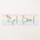 Inhale Exhale Yoga / Meditating Unicorn Yoga Mat | Zazzle