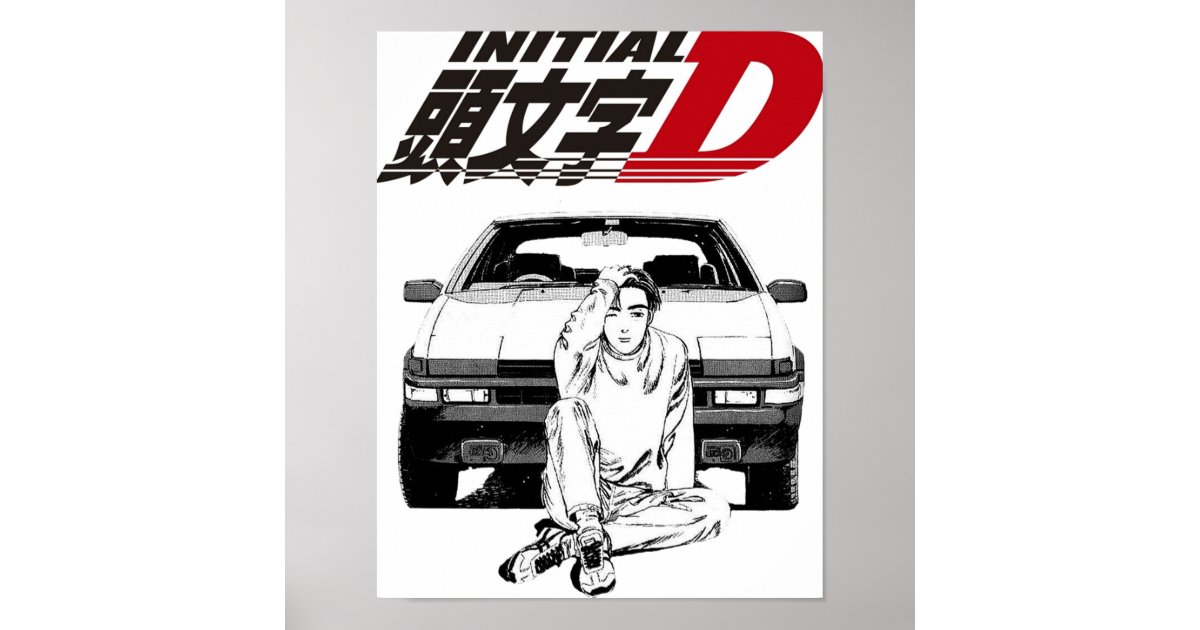 Initial D Poster | Zazzle